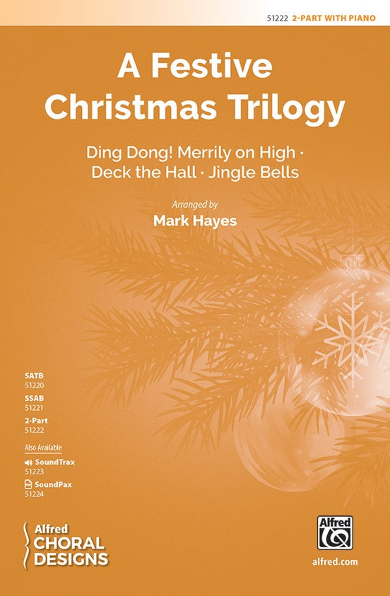 A Festive Christmas Trilogy - 2 Part Treble Choral Octavo (Digital Dow