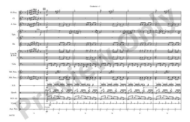 The Wizard of Oz Meets The Wiz, Part 2 – Marching Band Conductor Score