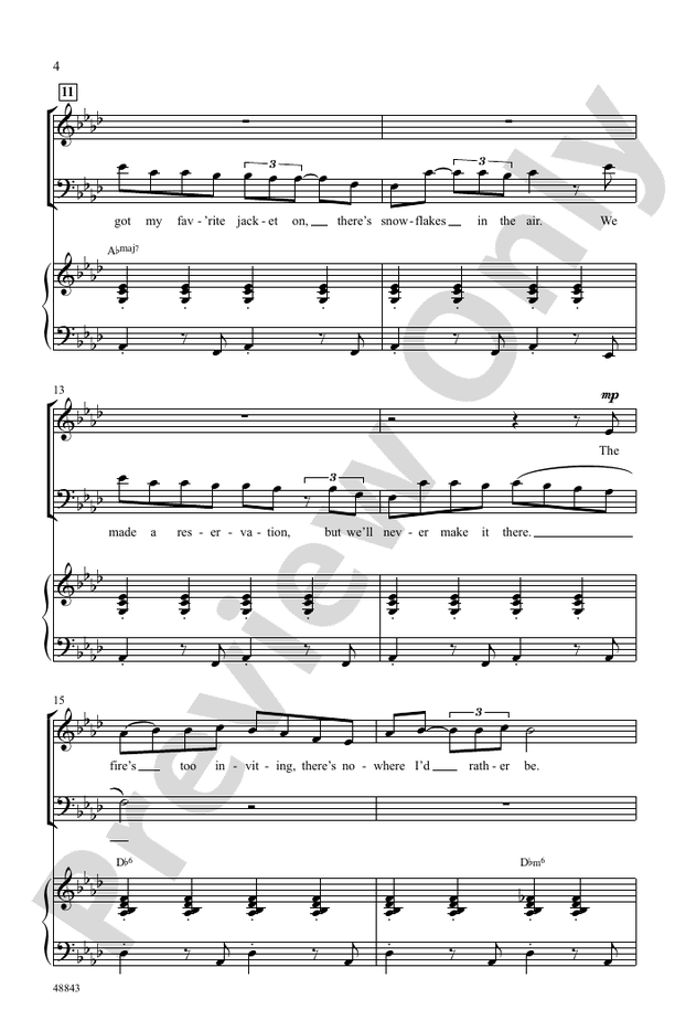 Christmas Valentine – SATB Choral Octavo (Digital Download)