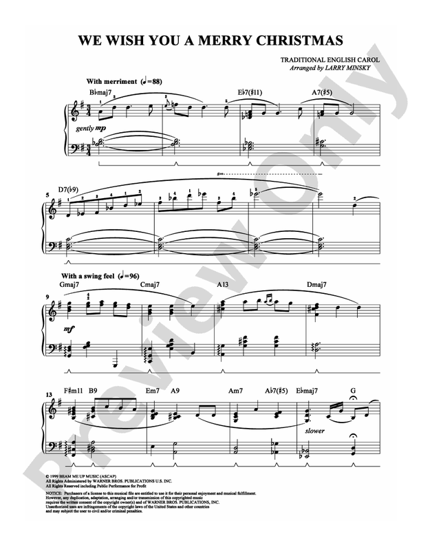 We Wish You a Merry Christmas - DSM-PS-0006886 - Piano (Digital Downlo
