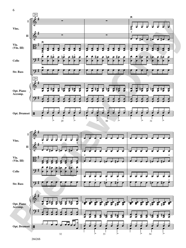 Batman Theme (Grade 2) - String Orchestra Conductor Score & Parts (Dig
