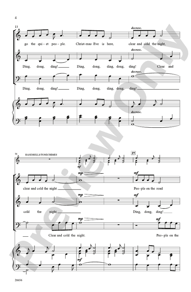 Christmas Eve Is Here – SAB Choral Octavo (Digital Download)