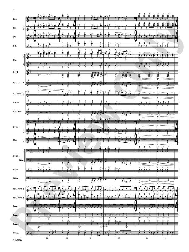 Undecim - Concert Band Conductor Score & Parts (Digital Download)