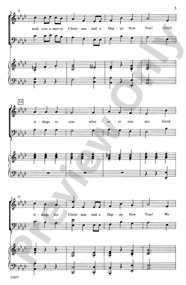 A Christmas Serenade - Unison/2-Part/SAB/SATB Choral Octavo (Digital D