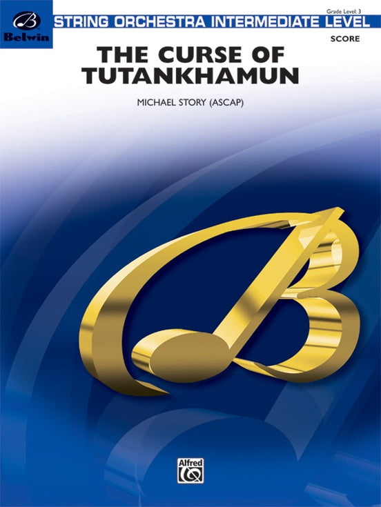 The Curse of Tutankhamun – String Orchestra Conductor Score & Parts (D