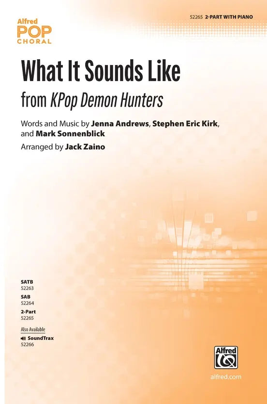 What It Sounds Like - KPop Demon Hunters SA