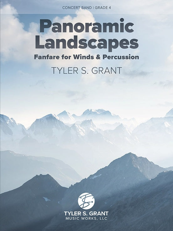Panoramic Landscapes - Concert Band Conductor Score & Parts (Digital D