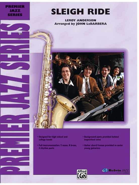 Sleigh Ride (Grade 4) - Jazz Ensemble Conductor Score & Parts (Digital